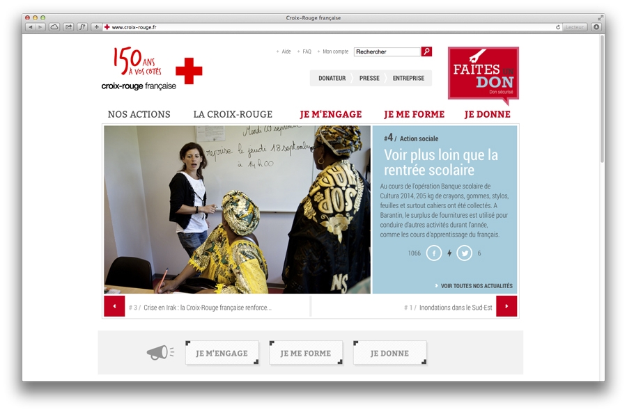 CROIX-ROUGE FRANÇAISE – marco dordevic design graphique